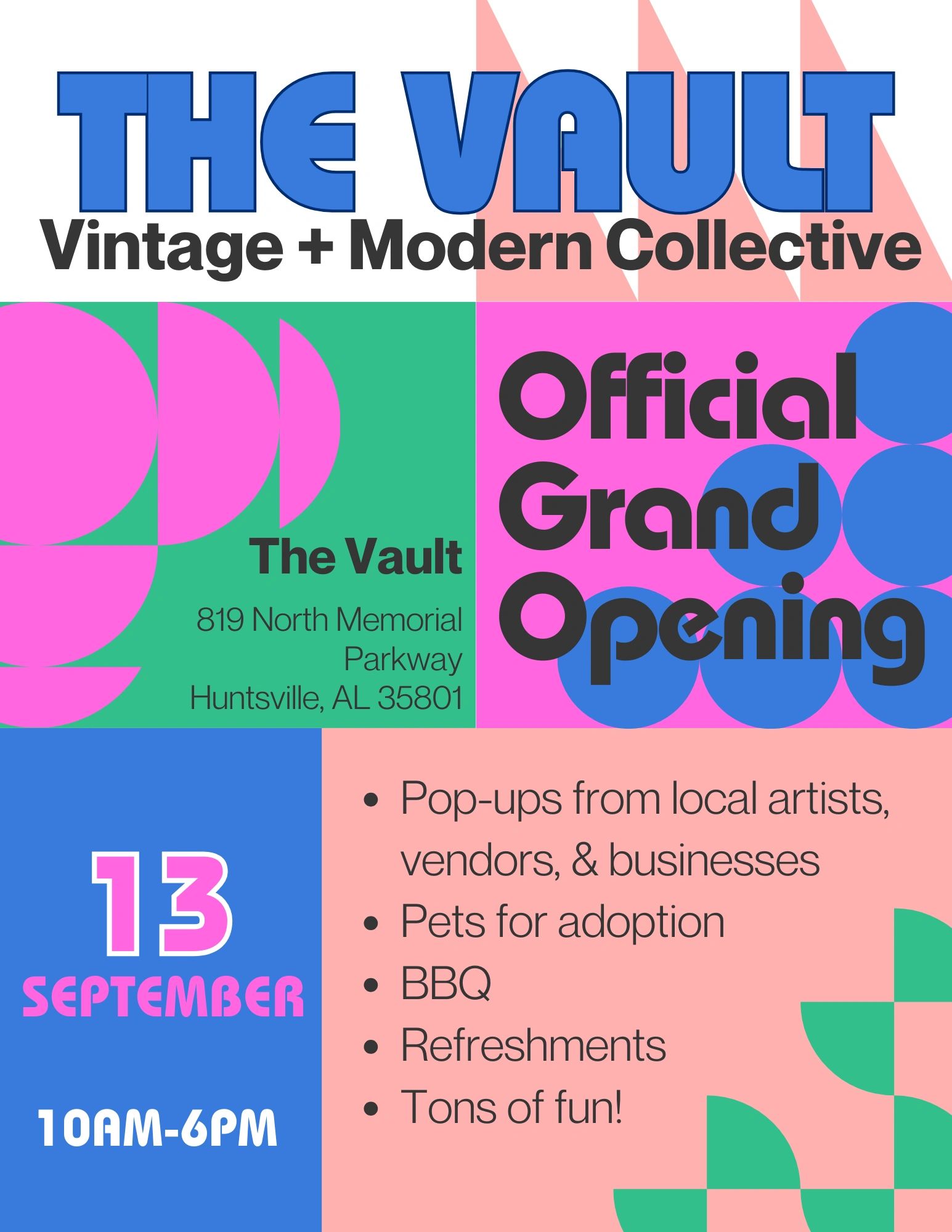 Contact Form | The Vault Huntsville